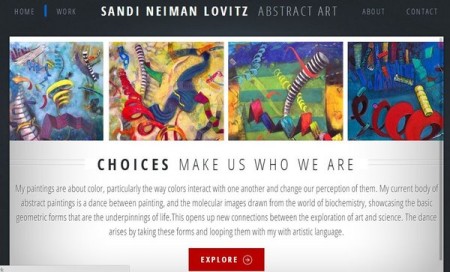 Artist Website Strategies: Improve Your Home Page | Artsy Shark
