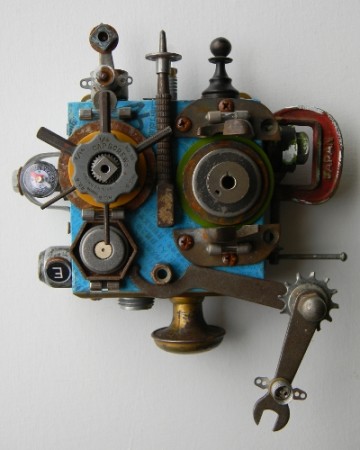 Recycled Assemblage Art Made from Junk | Artsy Shark