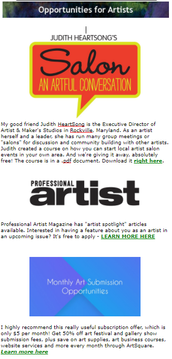 Advertising for Artists | Artsy Shark | Helping Artists Build Business