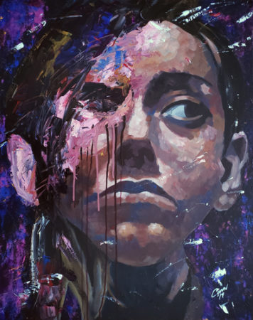 Abstract Expressionist Portraits by Artist Shawn Conn | Artsy Shark