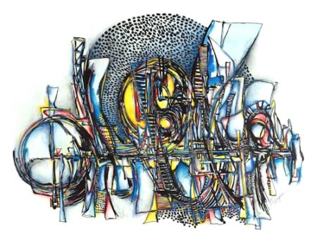 Contemporary Abstract Art by C J Rogers I Artsy Shark