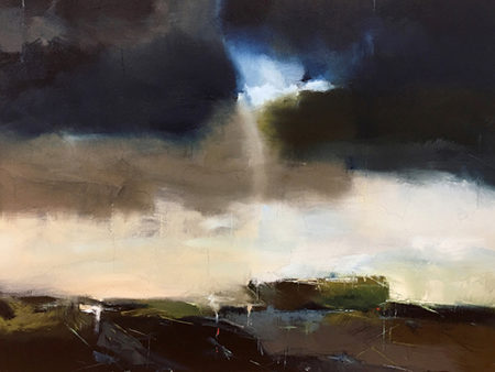 Atmospheric Abstract Landscape Paintings by Laura Radwell I Artsy Shark