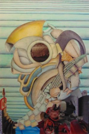 Abstract Mixed Media Paintings by Simon Berson I Artsy Shark