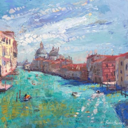 Joyful, Colorful City and Landscapes by Robie Benve I Artsy Shark