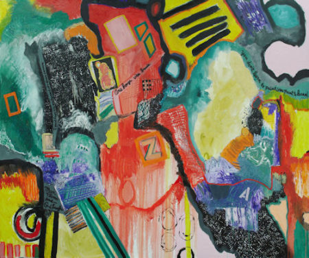 Colorful Energetic Abstract Paintings by Susan McCollough I Artsy Shark