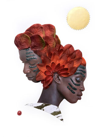 Black Art Mixed Media Collages by Rashad Ali Muhammad I Artsy Shark