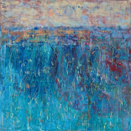 Richly Colored Abstract Paintings by Raymond L. Haywood I Artsy Shark