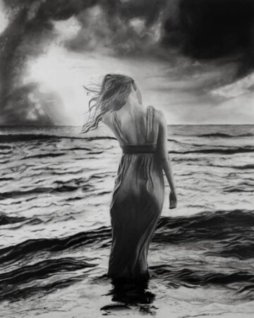 Intimate Charcoal Drawings of Women by Arnaldo Wilson I Artsy Shark