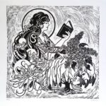 Graphic Landscape and Floral Prints by Katie Dean I Artsy Shark