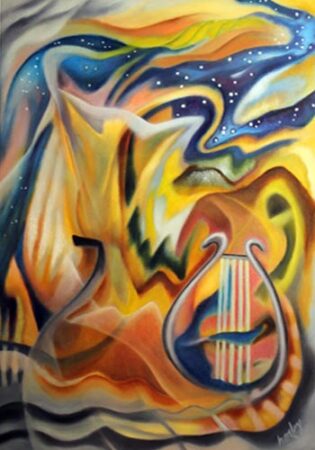 Vibrant Paintings and Collages by Lynn Hanley I Artsy Shark