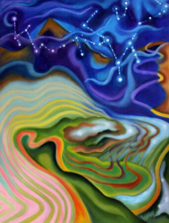 Vibrant Paintings and Collages by Lynn Hanley I Artsy Shark