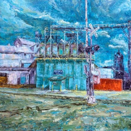 Textural Landscape Paintings by Gale Suver I Artsy Shark