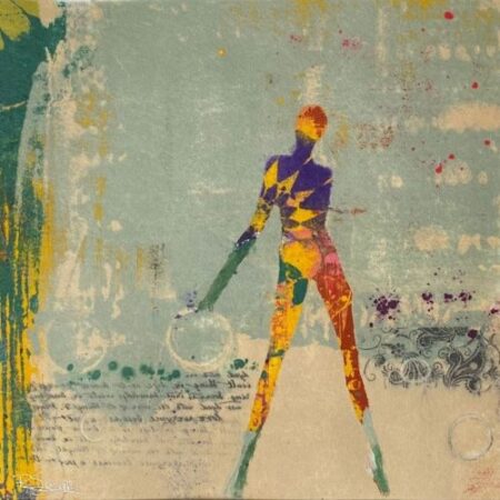 Figurative Clay Monoprints by Robin Sesan I Artsy Shark