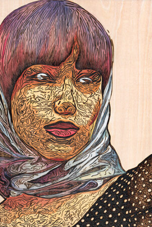 Pyrographic Art by Aney Carver I Artsy Shark