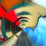 Vibrant Abstract Art by William John Costello I Artsy Shark