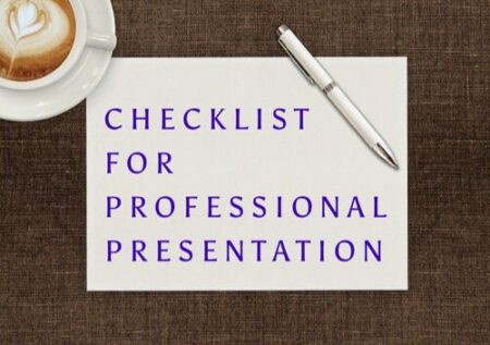 Checklist for Professional Presentation | Artsy Shark
