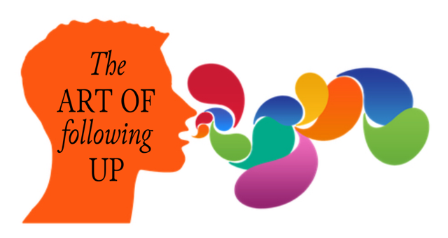 The Artwork of Following Up - Artshow24